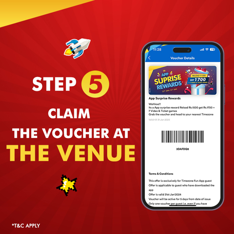 App Surprise Rewards | Timezone India