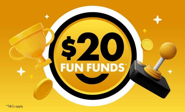Timezone $20 Fun Funds | Timezone AU ️
