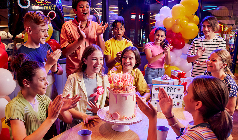Power up your birthday party at Timezone