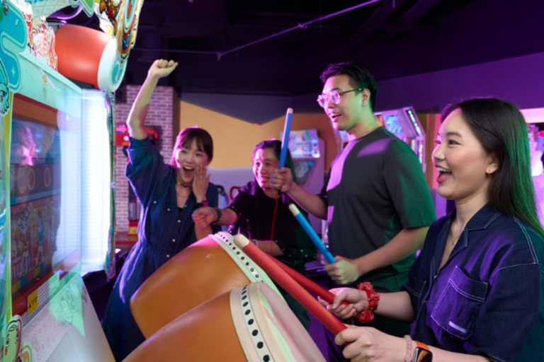 Arcade Music Games: Dance, Drum & Groove at Timezone Singapore