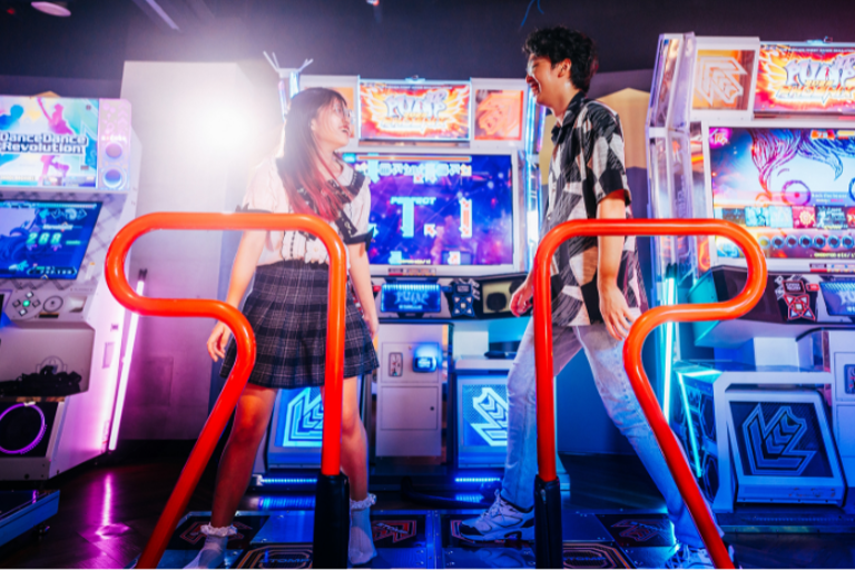Arcade Music Games: Dance, Drum & Groove at Timezone Singapore